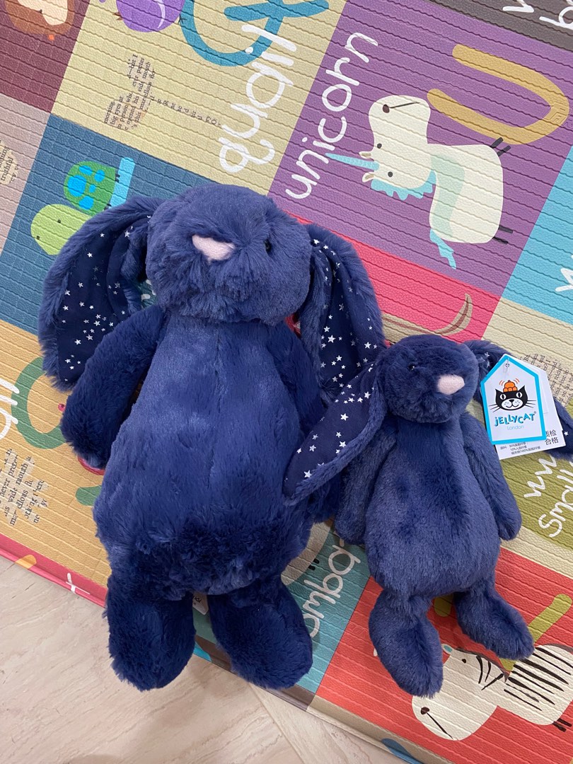 Jellycat stardust bunny, Hobbies & Toys, Toys & Games on Carousell