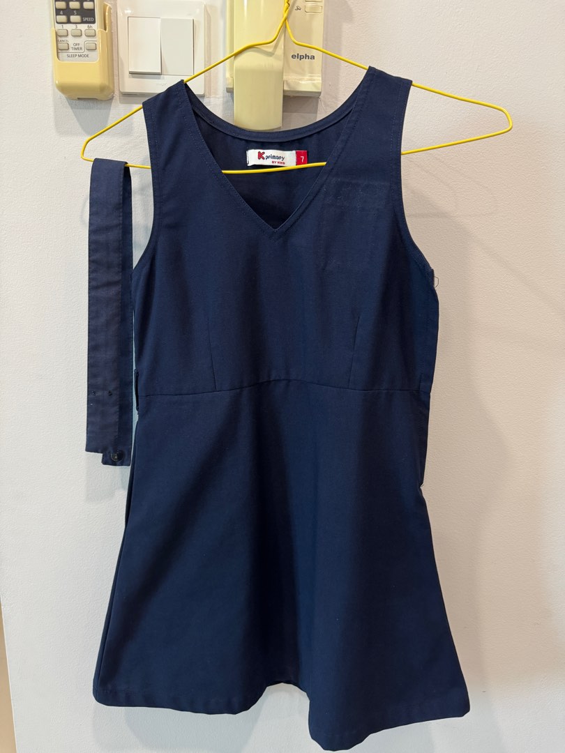 K Primary by Kiko Primary Pinafore Uniform Size 7 (1 pc), Babies & Kids ...