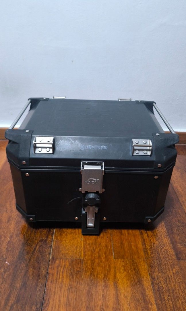 Kappa k venture Top Box 48L w baseplate, Motorcycles, Motorcycle ...