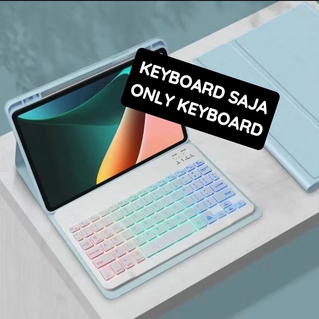 Keyboard Bluetooth Tablet + Free Casing, Telepon Seluler & Tablet ...