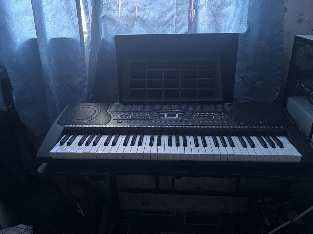 Keyboard Techno T-9600 (61key), Hobbies & Toys, Music & Media, Musical ...