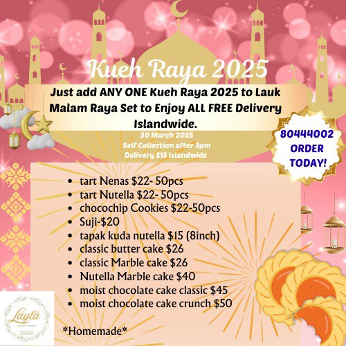 Kueh Raya! Lauk Raya!, Food & Drinks, Homemade Bakes on Carousell
