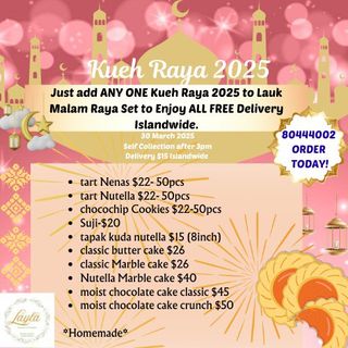 Kueh raya 2025, Food & Drinks, Other Food & Drinks on Carousell