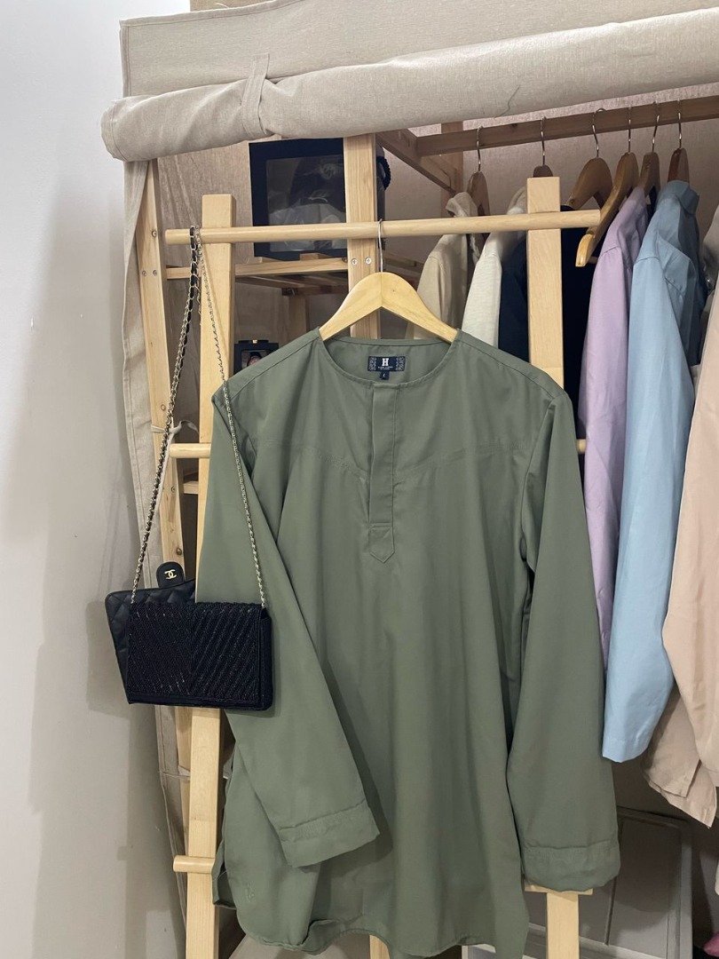 KURTA HAIRUL AZREEN BY JAKEL, Men's Fashion, Muslim Wear, Tops on Carousell