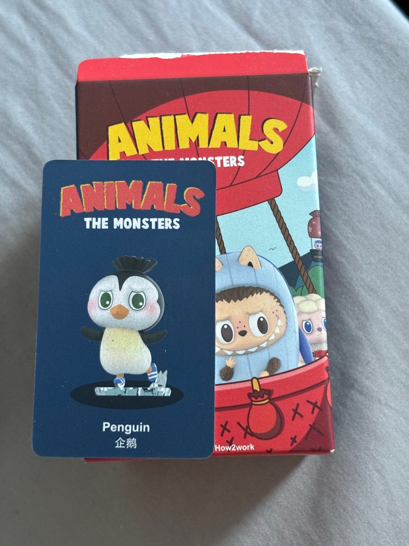 Labubu The Monsters Animals - Penguin, Hobbies & Toys, Toys & Games on ...