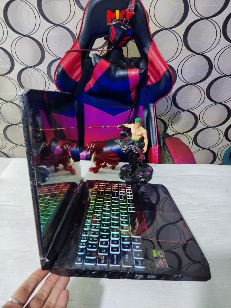 Laptop Render Gaming Acer Nitro Sense 5 Ryzen 7 Ram 16/512gb Ssd Dual ...