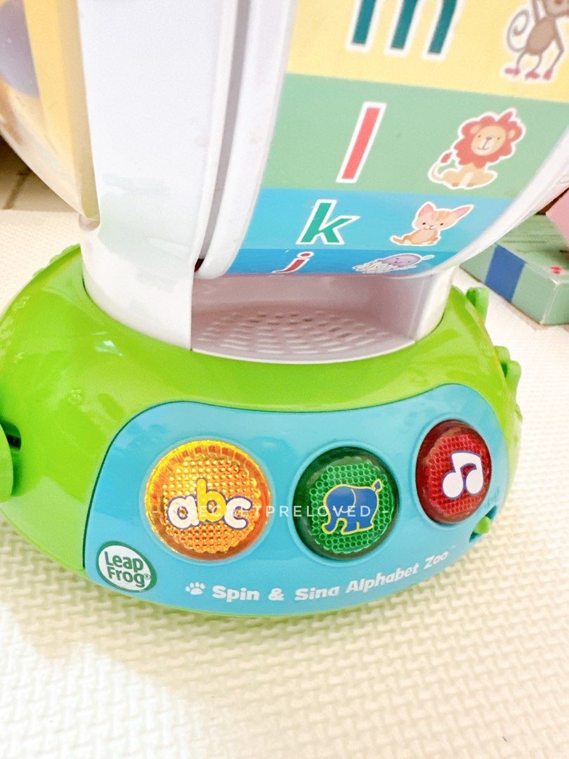 LeapFrog Spin & Sing Alphabets Zoo, Hobbies & Toys, Toys & Games on ...