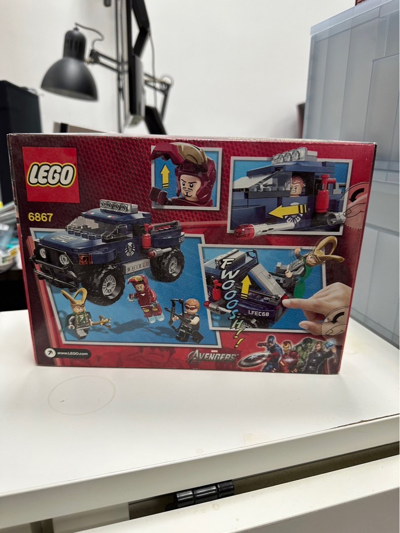 Lego 6867 Marvel Super Heroes Loki’s Cosmic Cube Escape, 興趣及遊戲, 玩具 & 遊戲 ...
