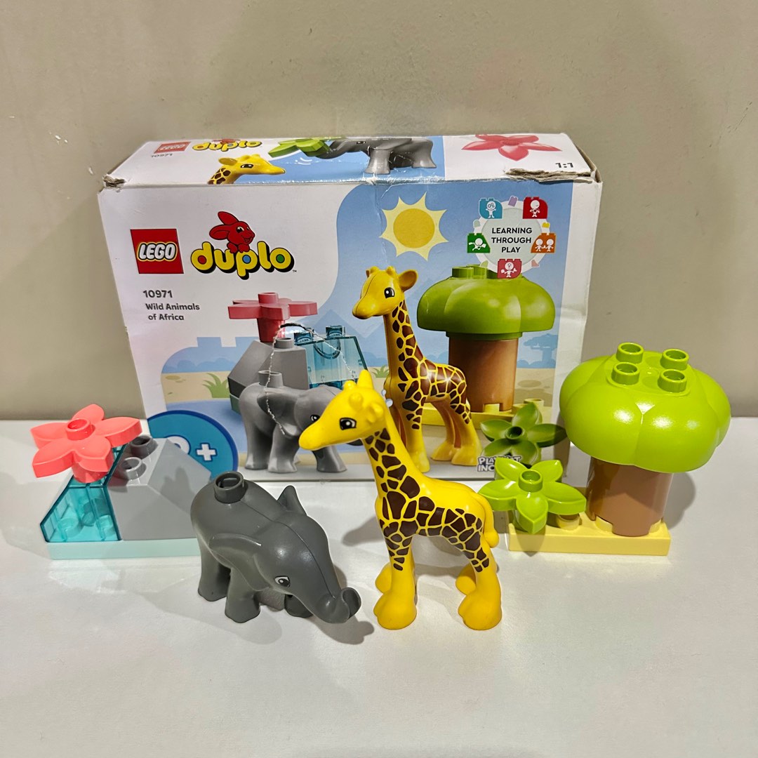 Lego Duplo Wild Animals of Africa - 10971 - Original - Preloved, Toys ...