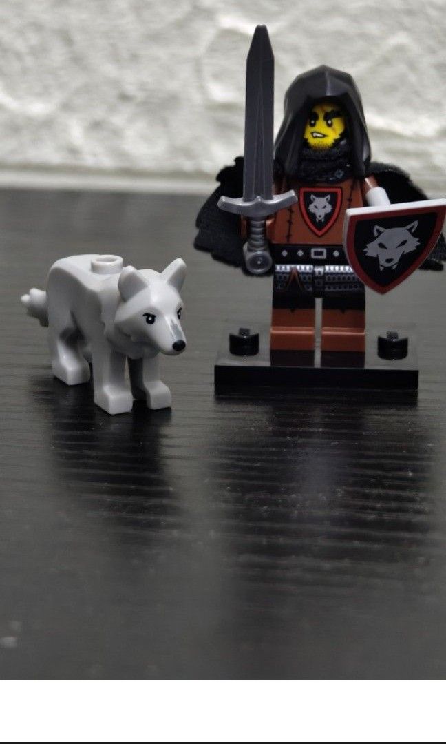 Lego Minifigure Wolf, Hobbies & Toys, Toys & Games on Carousell