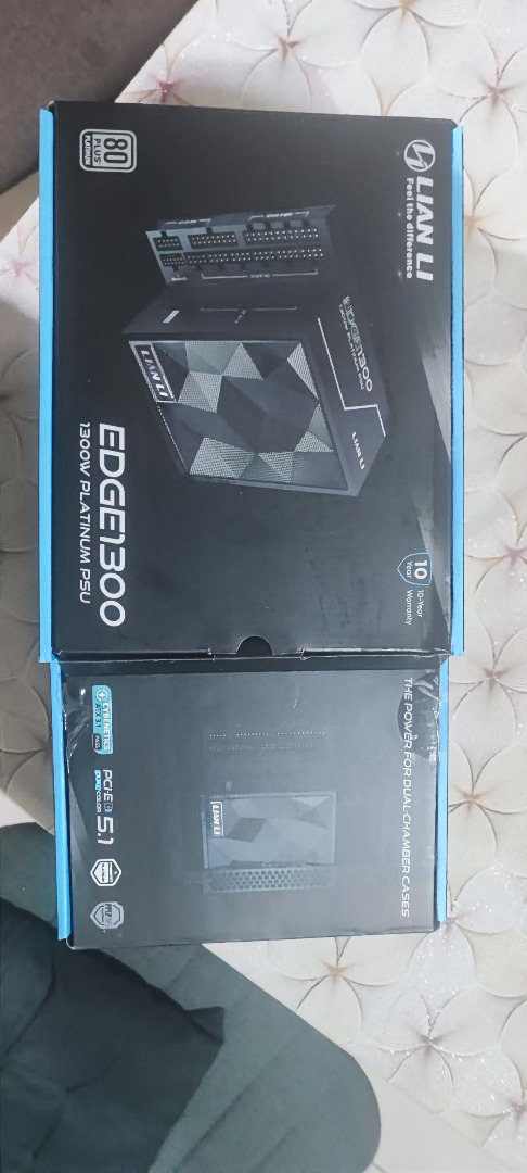 LIAN LI EDGE1300 1300W 80+ PLATINUM ATX3.1 FOR DUAL CHAMBER CASES POWER ...