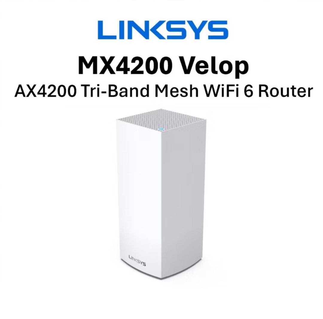 Linksys Mx4200 Wifi6 Triband Router Computers And Tech Parts And Accessories Networking On Carousell