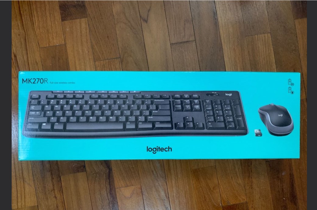 Logitech Mk270r Wireless Keyboard Mouse Combo Computers And Tech Parts And Accessories Computer