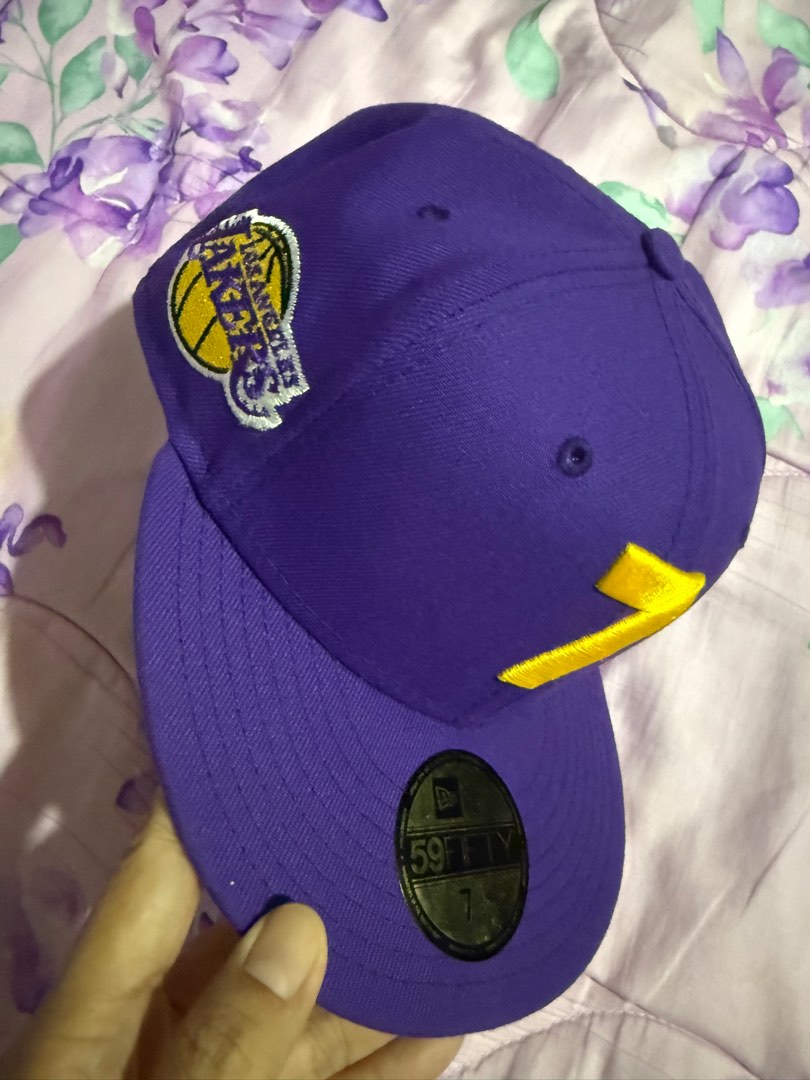 Los Angeles Lakers NBA 59Fifty NEW ERA Full Cap, Men's Fashion, Watches ...
