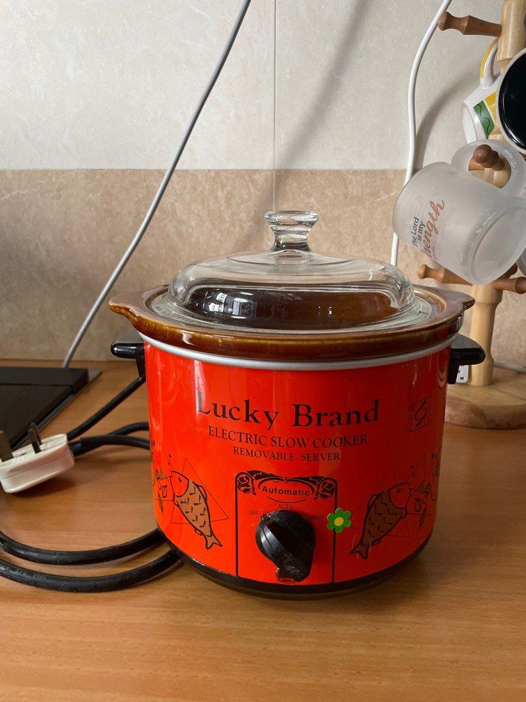 Lucky Brand Slow Cooker 1.2L (collect from Serangoon or Hougang), TV ...