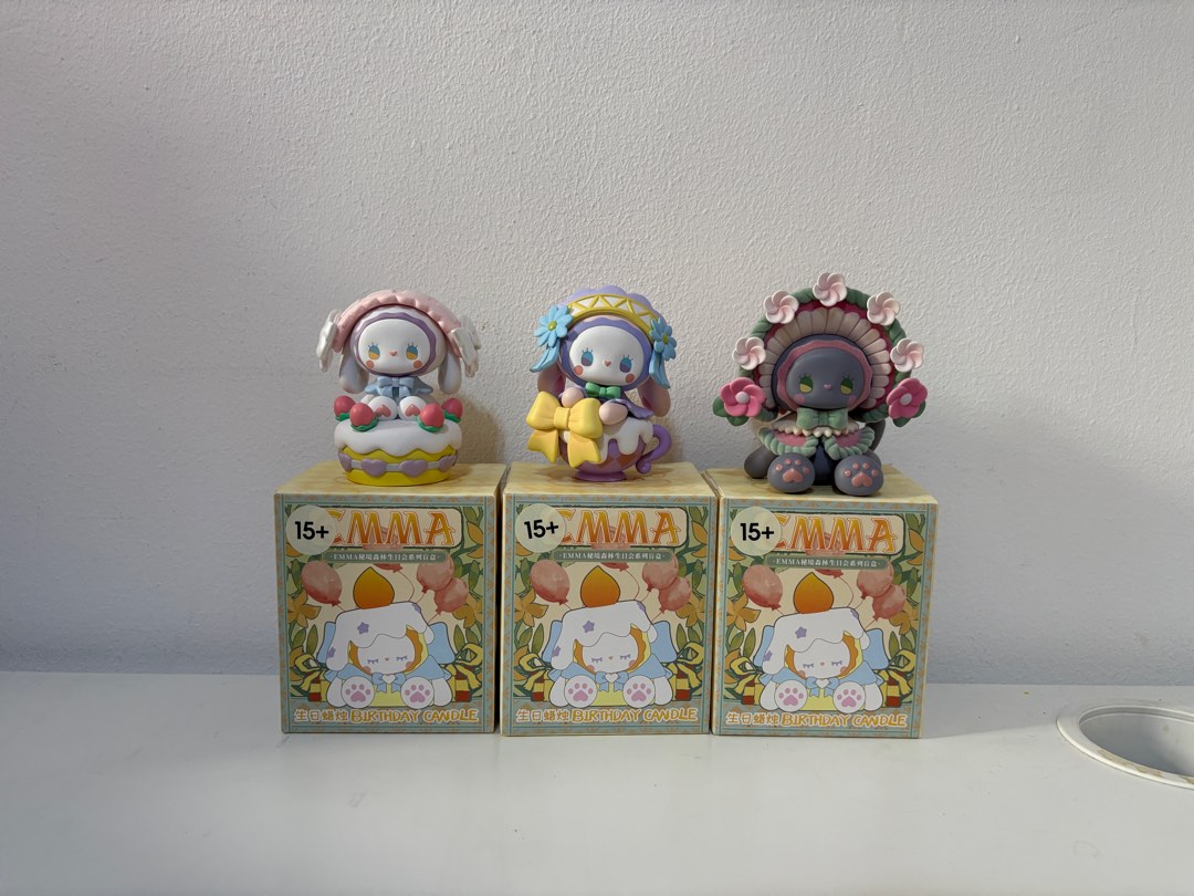 Lucky Emma Birthday Candle Series, Hobbies & Toys, Memorabilia ...