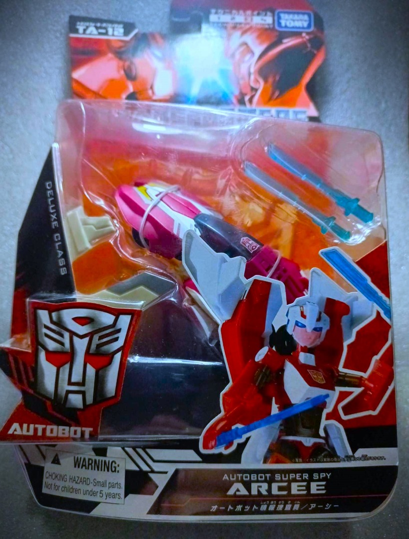 MISB TA-12 Autobot Super Spy ARCEE Deluxe Class Takara Tomy Autobot ...