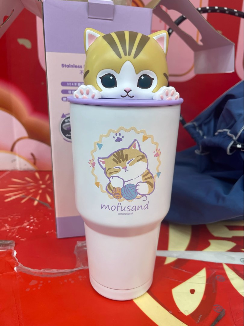 Mofusand 7/11 Exclusive Tumbler, Hobbies & Toys, Memorabilia & Collectibles, Fan Merchandise on ...