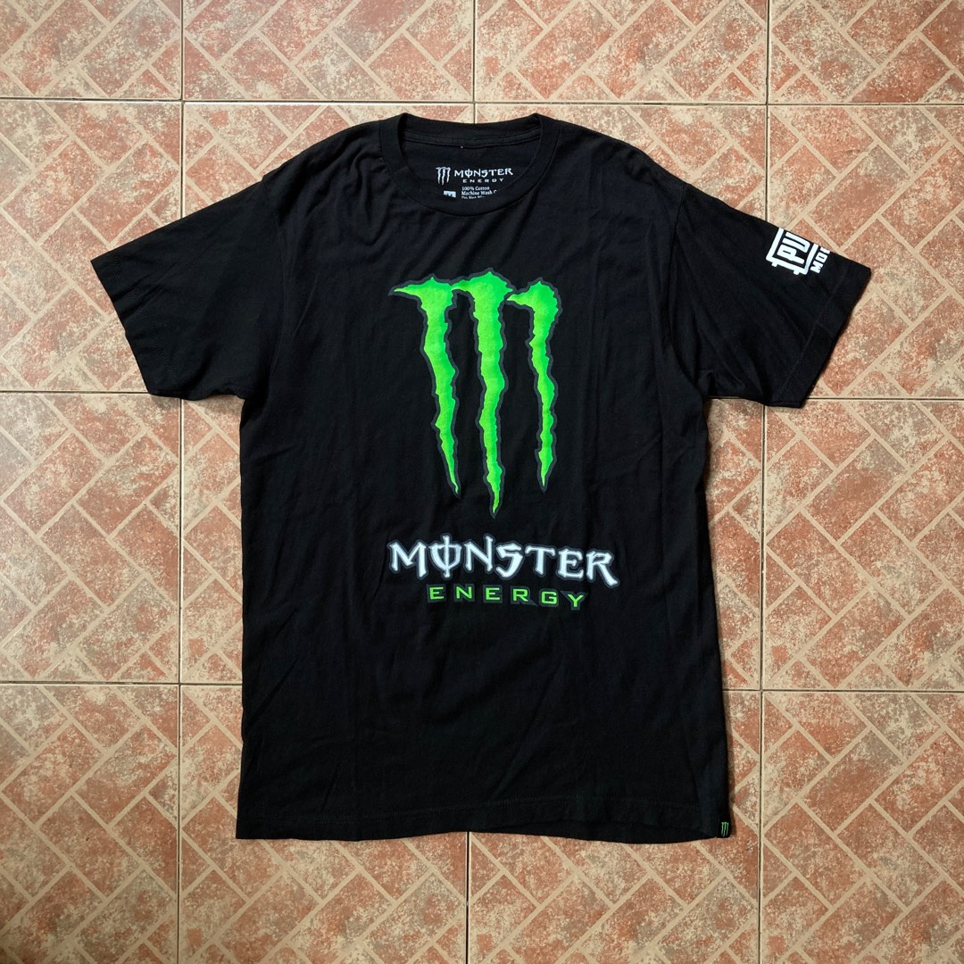 Monster Energy Tee, Men's Fashion, Tops & Sets, Tshirts & Polo Shirts ...