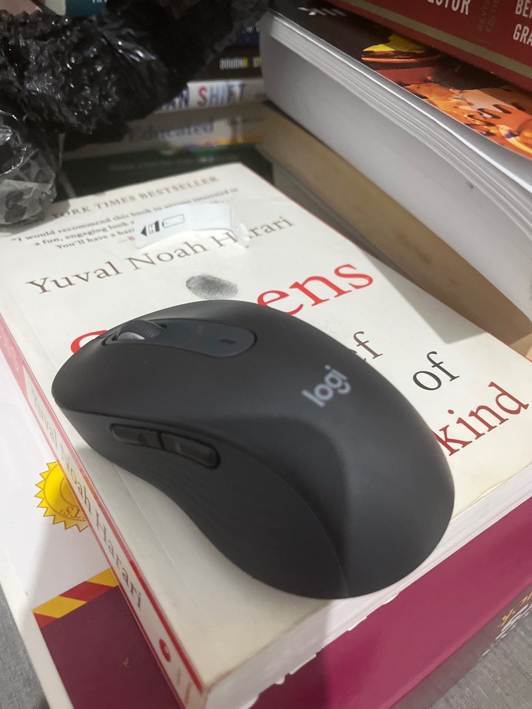 Mouse Logitech M650 L black/graphite, Elektronik, Bagian Komputer ...