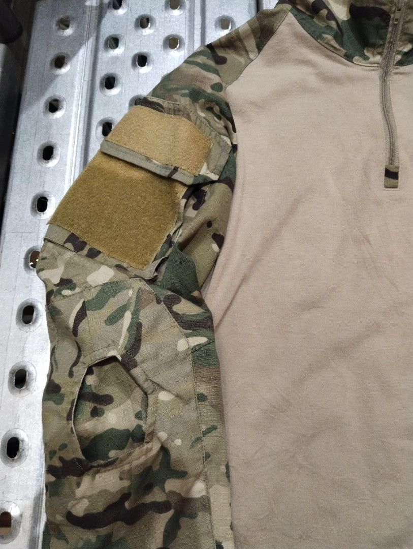 Multicam Combat Shirt, Men's Fashion, Activewear on Carousell