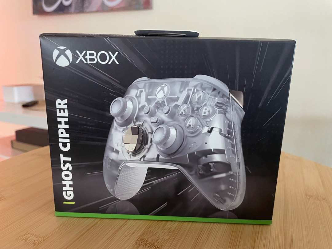 (New) Xbox Wireless Controller Special Edition Ghost Cipher, Video ...