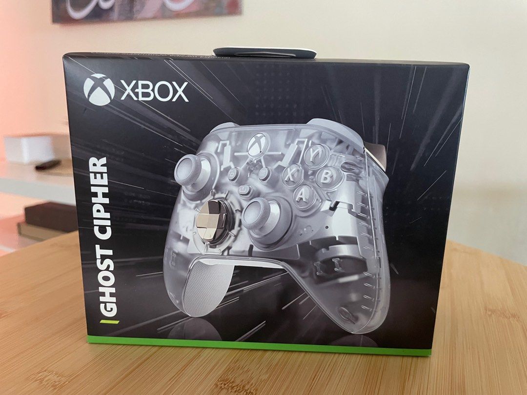 (New) Xbox Wireless Controller Special Edition Ghost Cipher, Video Gaming, Gaming Accessories ...