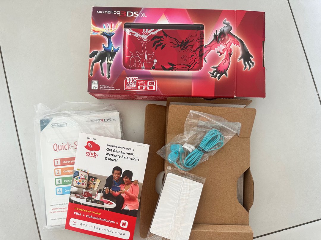Nintendo 3DS XL Pokemon EMPTY box, Video Gaming, Video Game Consoles ...