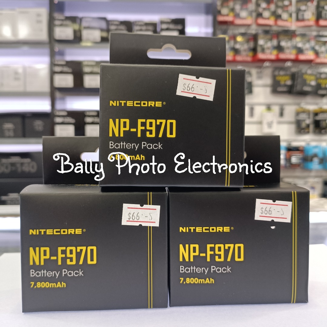 Nitecore NP-F970 Battery For Panel Lighting Lights / LED Light ...