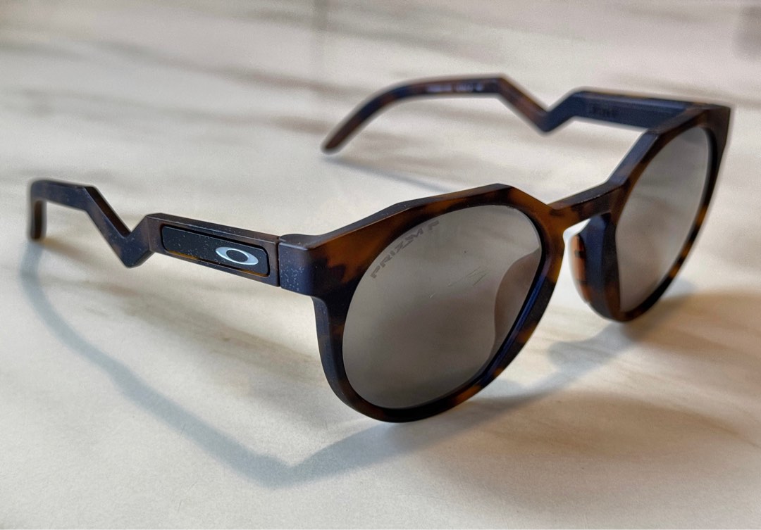 Oakley HSTN, Matte Brown Tortoise w/ Prizm Black Polarized, Men's ...