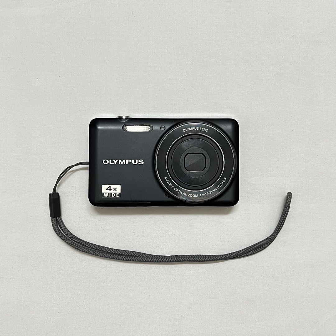 Olympus VG-150 Black Digital Camera CCD Digicam, Photography, Cameras ...
