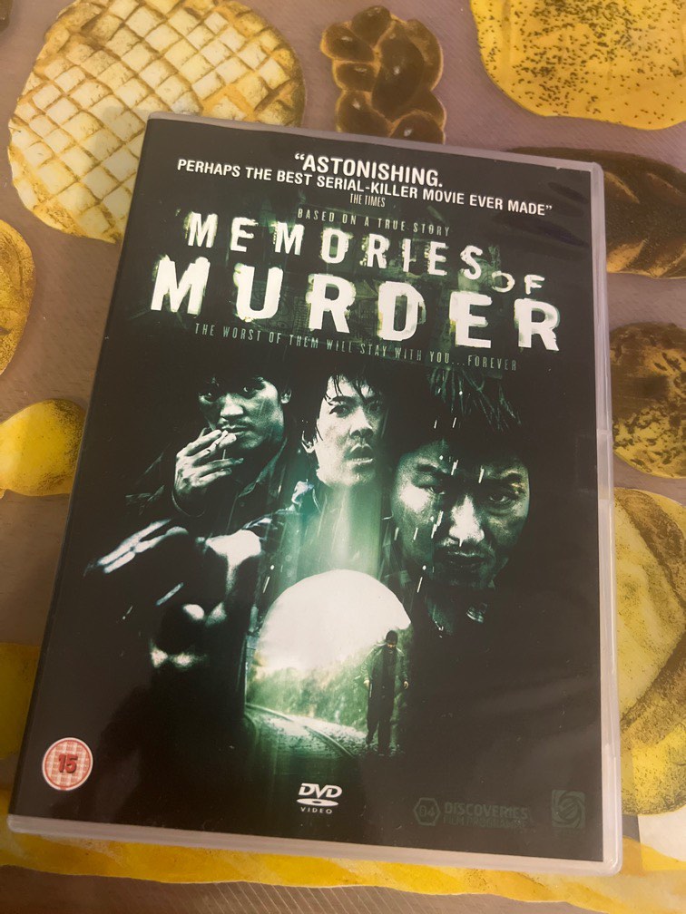 ORIGINAL DVD Memories Of Murder (Korean Movie with subtitles) - 2003 ...