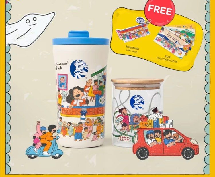 Original pre order zus raya set, Furniture & Home Living, Kitchenware ...