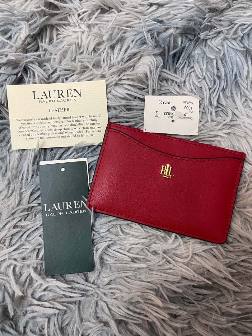 Original Ralph Lauren Card Holder, Luxury, Bags & Wallets on Carousell