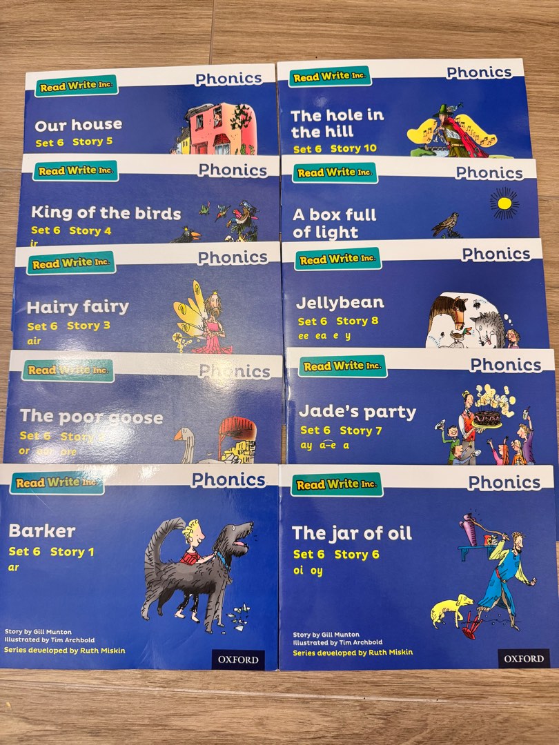 Oxford phonics: read write inc, 興趣及遊戲, 書本 & 文具, 小說及非小說 - Carousell