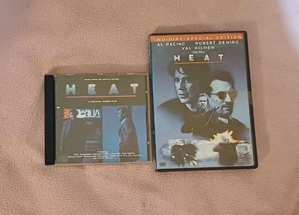 Al Pacino, Robert De Niro, Val Kilmer Heat 1995 Original Soundtrack CD ...
