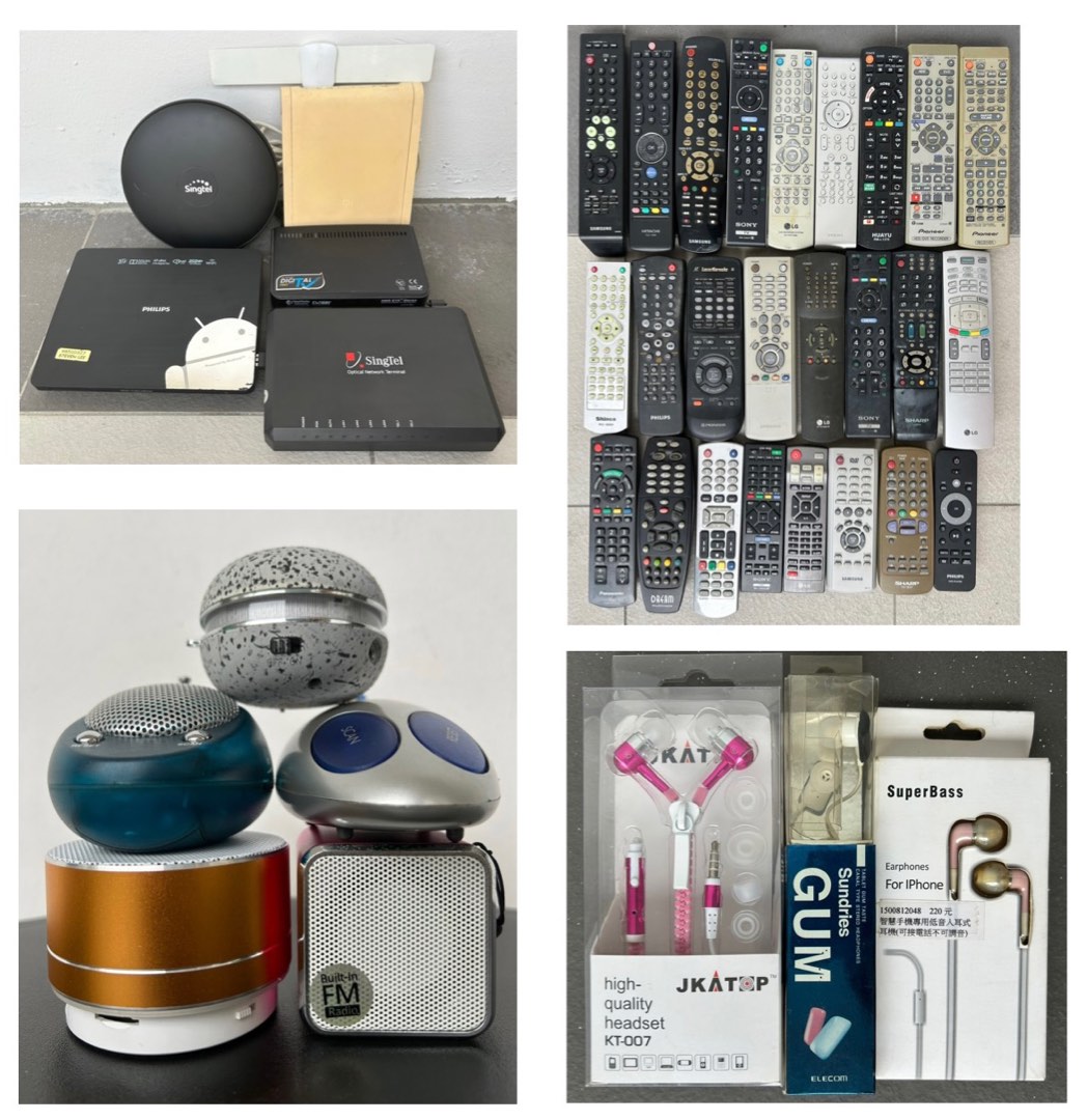 Philip smart Tv box/Singtel Optical Network Terminal/Xiaomi TV router ...