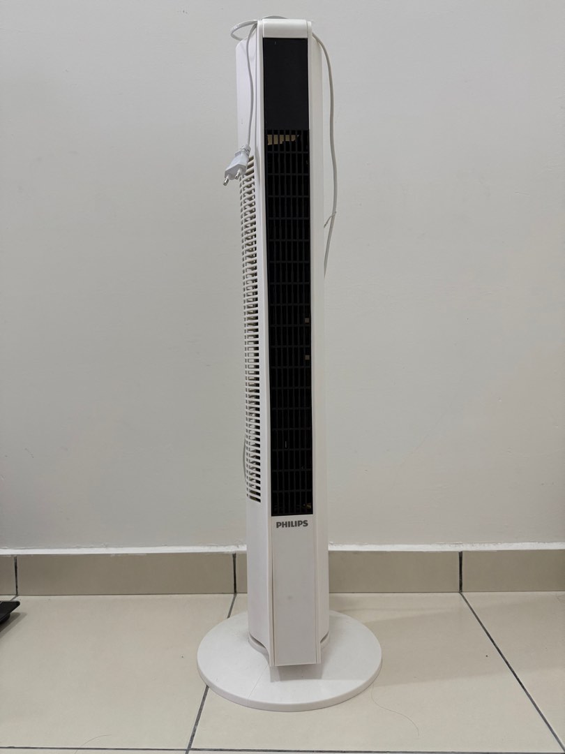 Philips Tower Fan Automatic Rocking Silent Bladeless Standing Fan Home ...