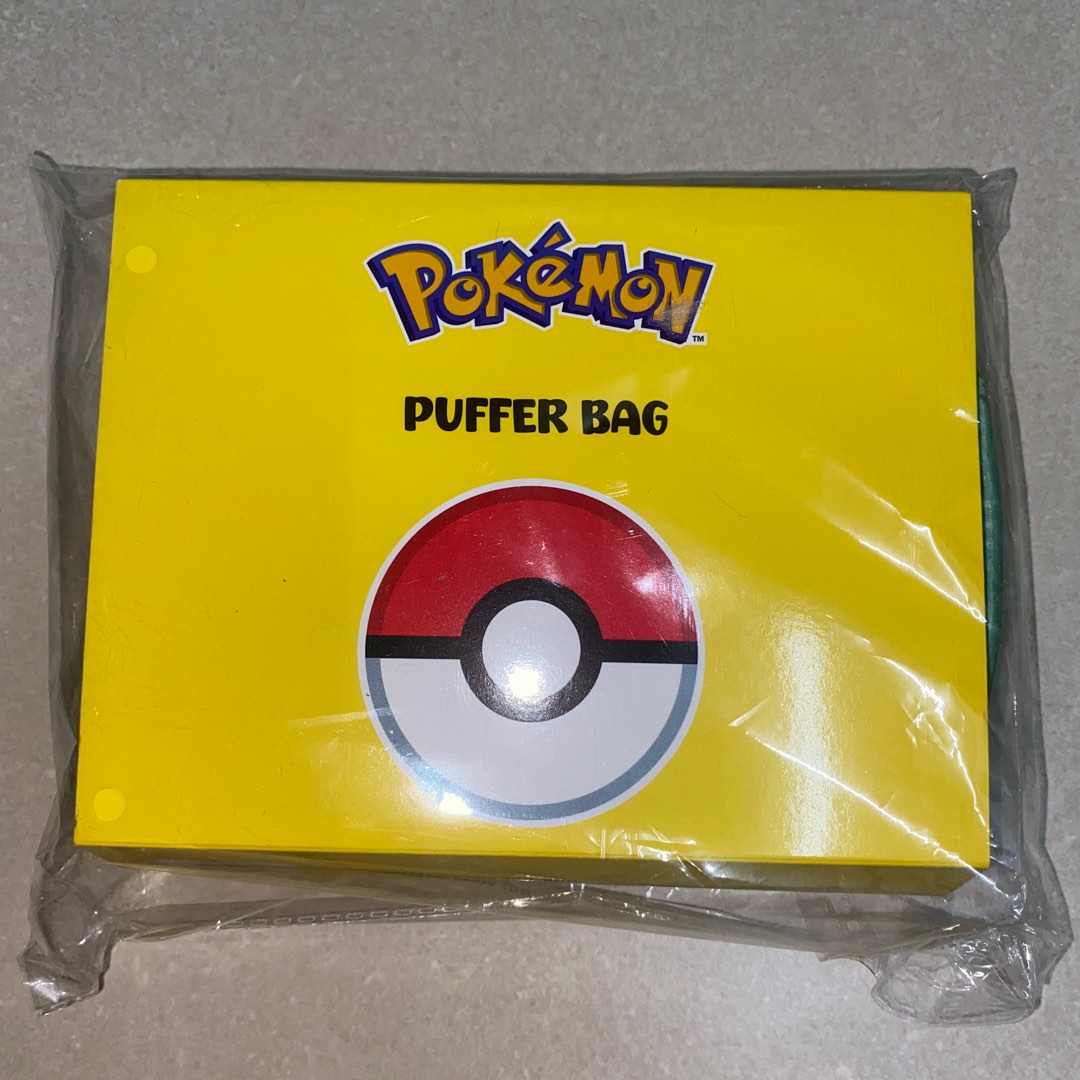 Pokemon 7 eleven 7-11 puffer bag Bulbasaur, Hobbies & Toys ...