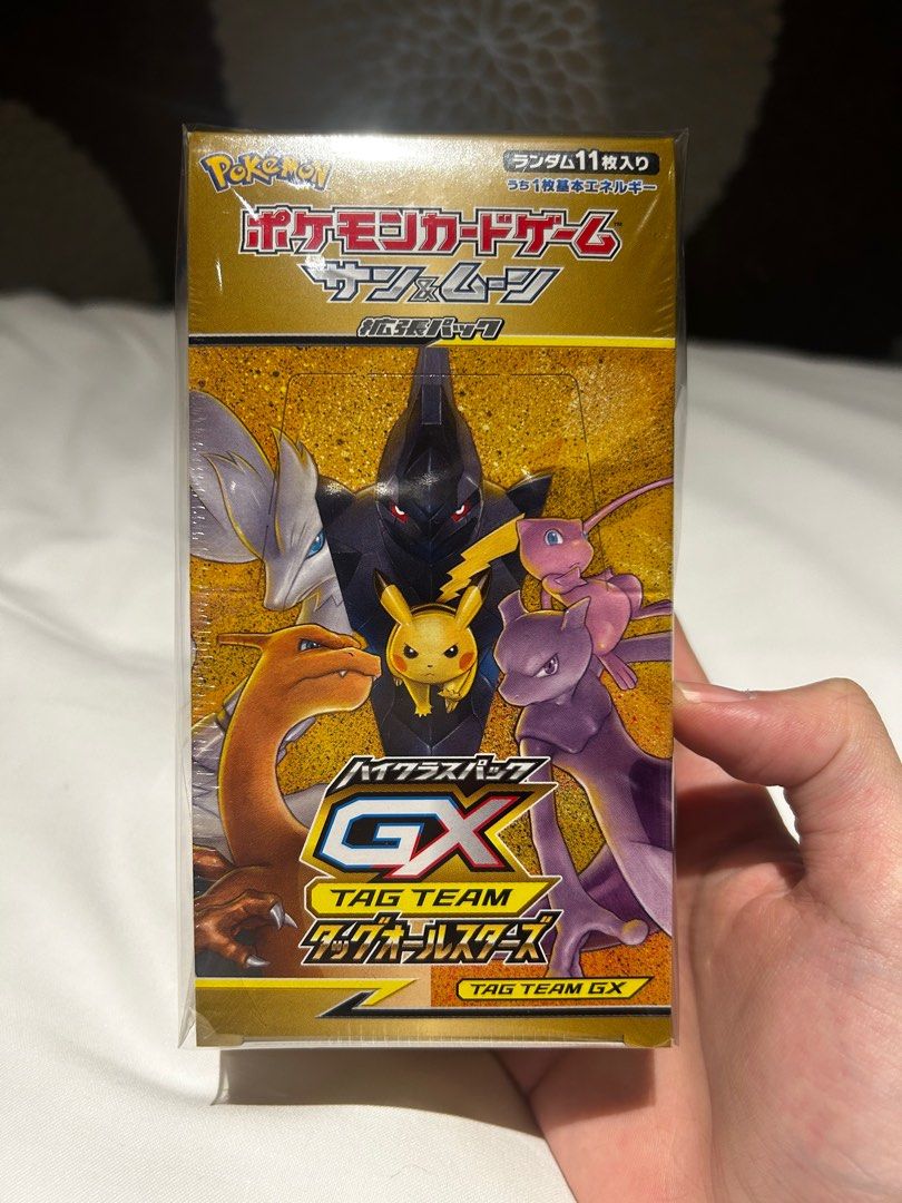 Pokemon Tag Team GX All Stars SM12a Sealed Booster Box Japanese Cards ...