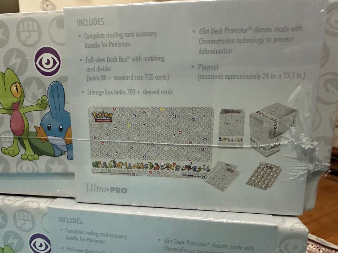 Pokemon TCG First Partner Accessory Bundle Ultra Pro, Hobbies & Toys ...