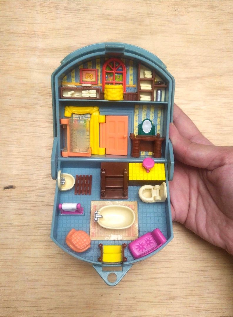 Polly Pocket Forever Friends Picture Frame Playset Rare Bluebird ...
