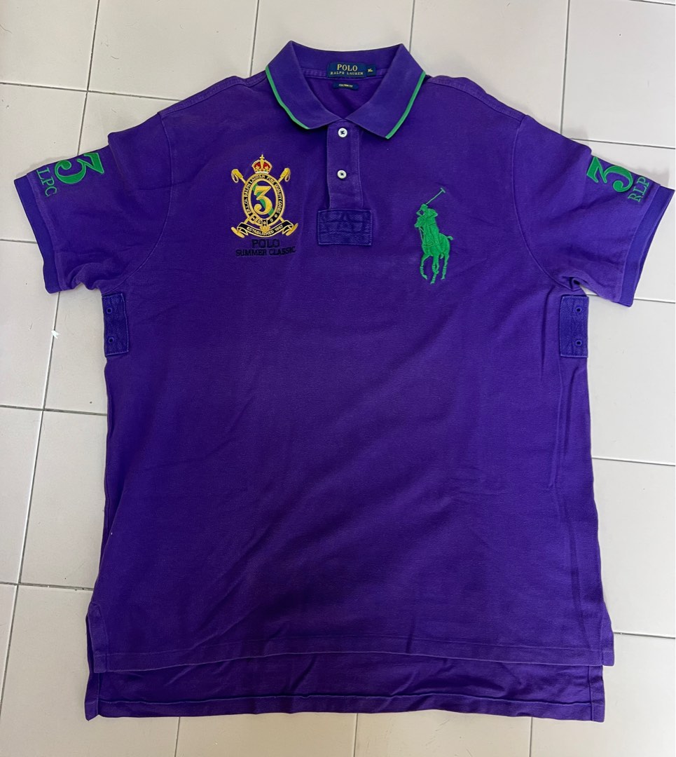 POLO RALPH LAUREN PRL RL COLLAR SHIRT, Men's Fashion, Tops & Sets ...
