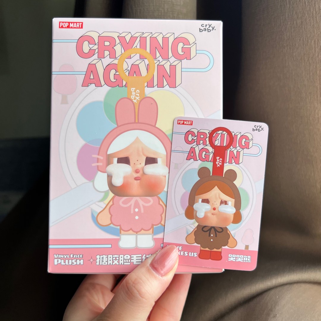 Pop Mart Cry Baby - Love Make Us Cry, Toys & Collectibles, Lainnya di ...