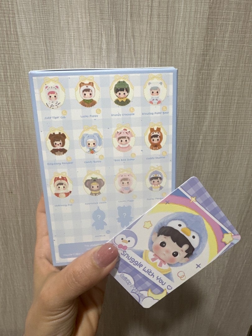 Popmart Hacipupu snuggle with you - Quirky Penguin, Hobbies & Toys ...