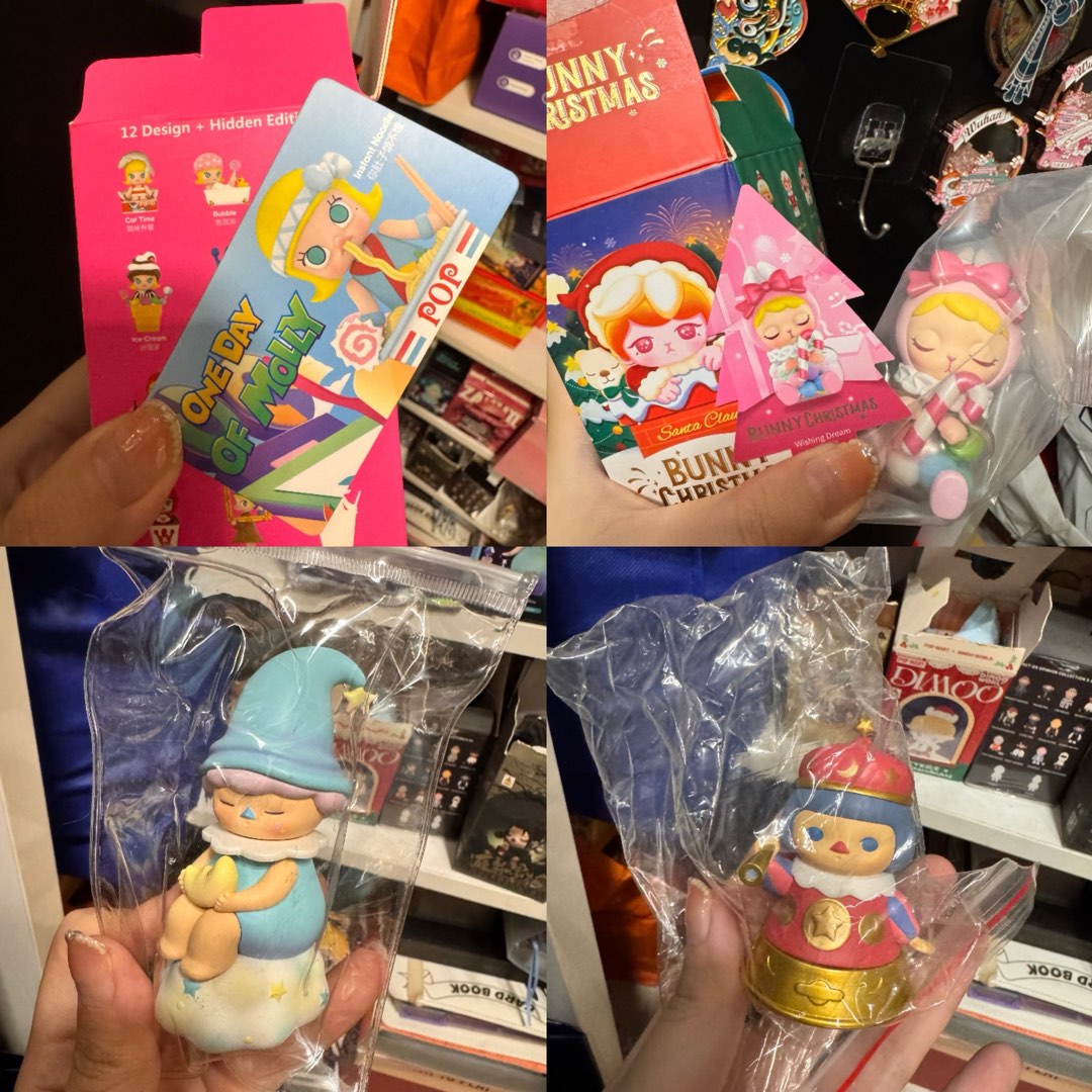 Popmart Molly Pucky bunny secret, Hobbies & Toys, Toys & Games on Carousell