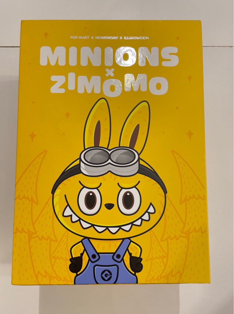 Popmart pop mart labubu Minions how 2work, 興趣及遊戲, 玩具 & 遊戲類 - Carousell