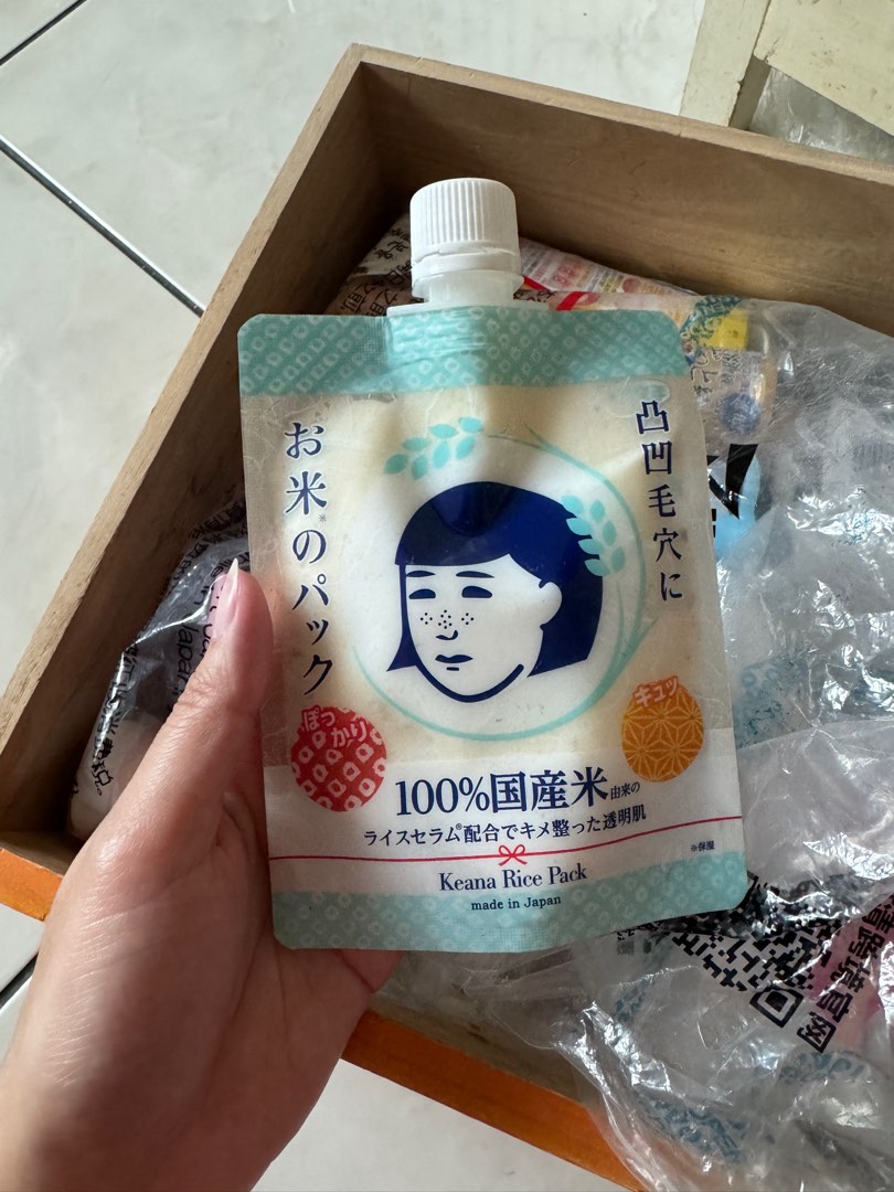 Pore Nadeshiko Keana Rice Pack Original Jepang, Kesehatan & Kecantikan ...