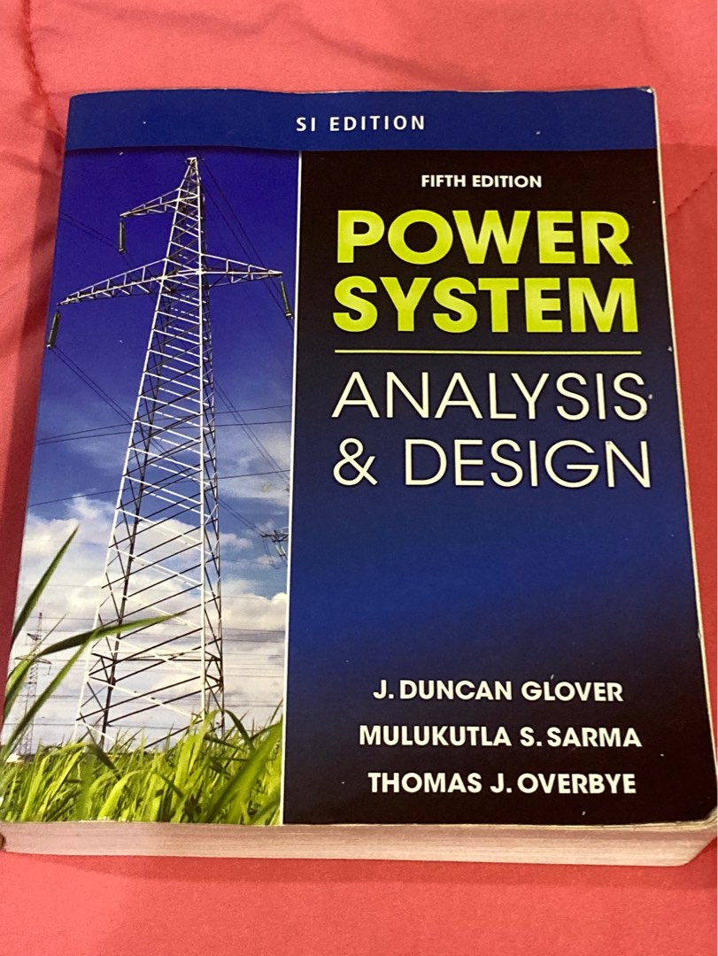 Power System Analysis & Design 5th Edition, Hobbies & Toys, Books & Magazines, Textbooks on ...