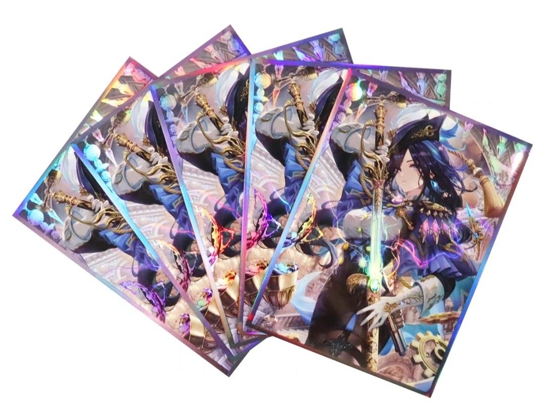 Preorder - Foil Clorinde Genshin Impact Anime Card Sleeves (60 pcs ...